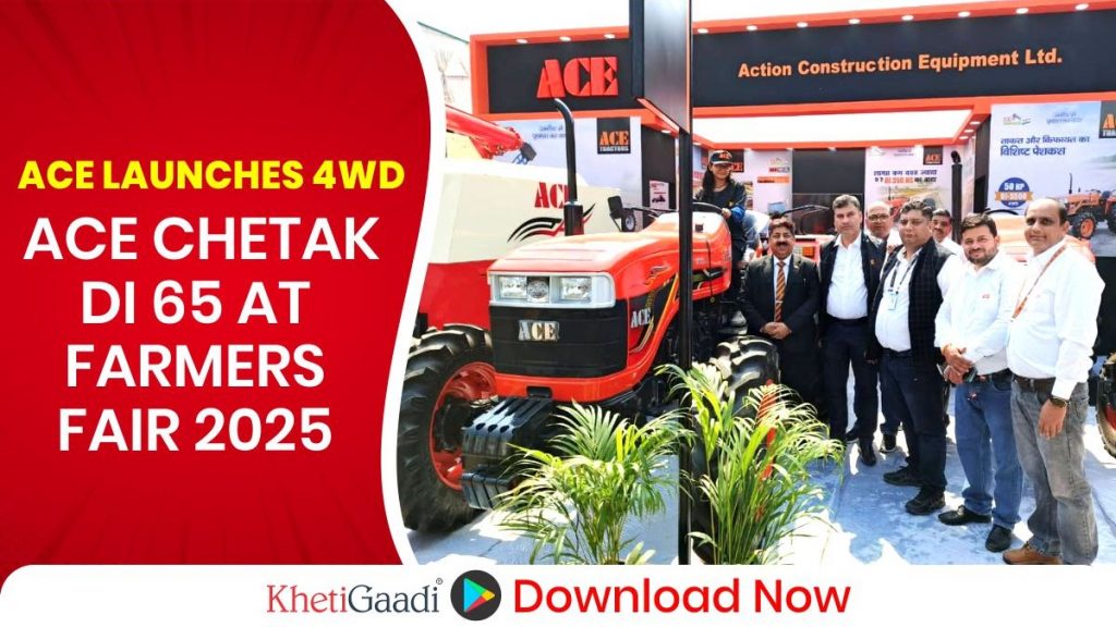 ACE Tractors Introduces 4WD Chetak DI 65 for Farmers!